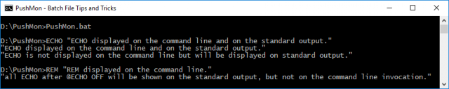 Windows Batch File Tips and Tricks - PushMon - Script, App, Batch & Cron Job Monitoring - Push ...