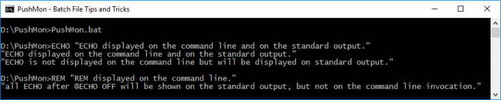 Windows Batch File Tips and Tricks - PushMon - Script, App, Batch & Cron Job Monitoring - Push ...