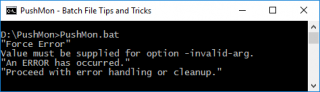 Windows Batch File Tips and Tricks - PushMon - Script, App, Batch & Cron Job Monitoring - Push ...